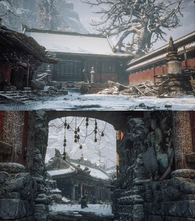 【黑神话悟空】小西天风景摄影如同原画一般 - 小红书-花瓣网