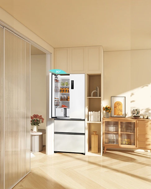 TCL T7冰箱 绝美小冰箱 场景美图，创建信详情页家居美图。更多作品，站k：懿设计。小红s：壹元二公子。-花瓣网