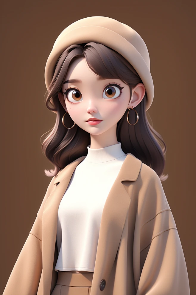 kk-3D卡通人物粘土质感-花瓣网