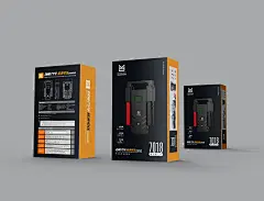 box Earbuds Logo Design packaging design product packaging TWS wireless ...