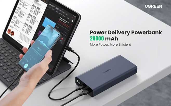 Power Delivery Powerbank 20000mAh