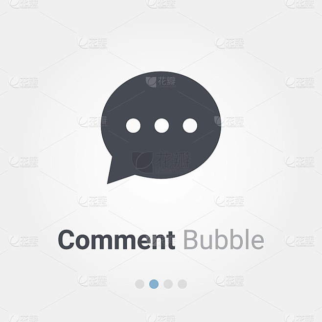 Comment Bubble vector icon