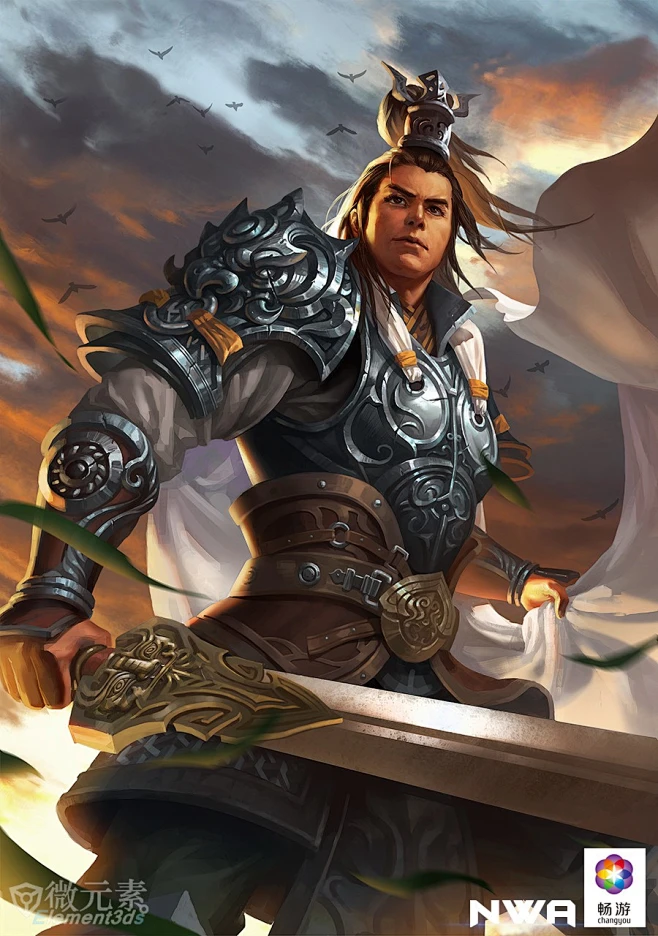 【终极大招】超高清：霸三国，啪啪三国等十二个三国游戏原画-东方神韵-微元素Element3ds - Powered by Discuz!-花瓣网