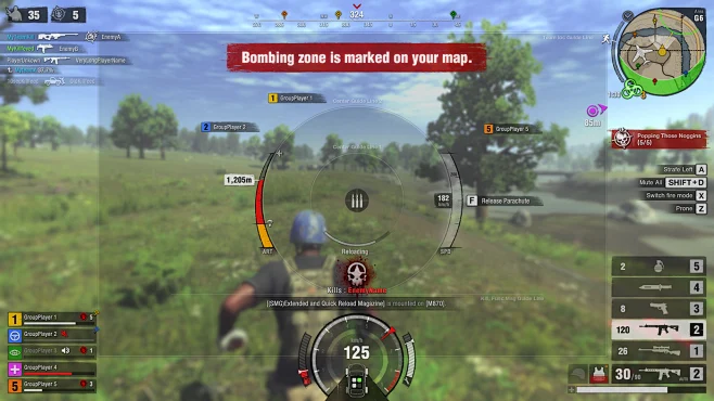 h1z1 game ui UI game FPS pubg-花瓣网
