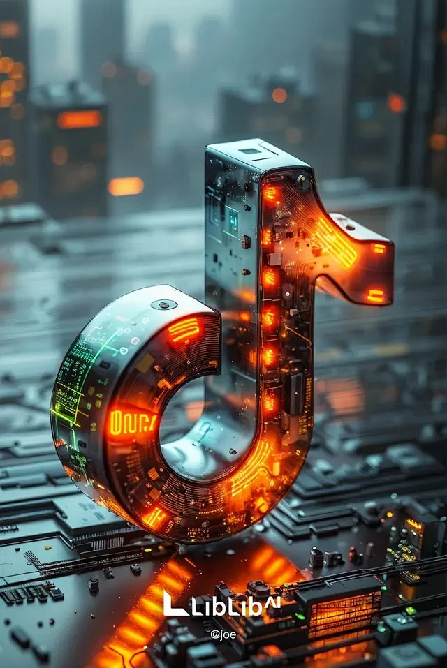 赛博朋克未来科幻字体-LoRA-joe-LiblibAI-花瓣网