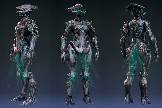 Warframe Tennogen - Hydroid Poseidon Concept, Marco Hasmann : The ...