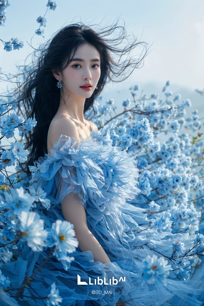 LiblibAI-哩布哩布AI - 中国领先的AI创作平台-花瓣网