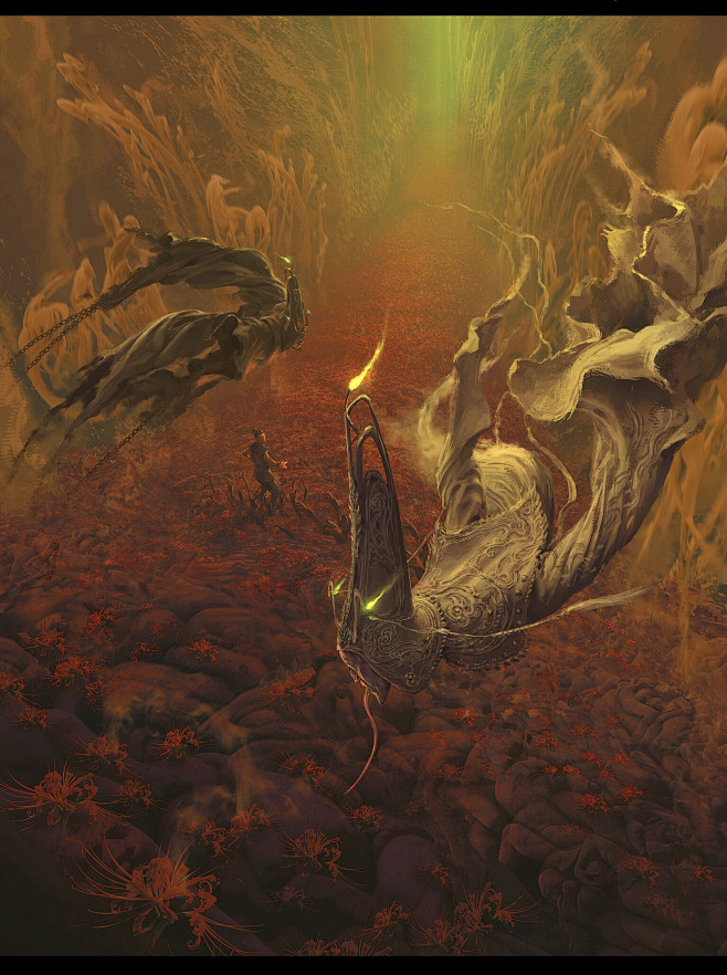 Chinese hell netherworld chapter three 黄泉路 黑白无常, yangyang sui : Enter ...