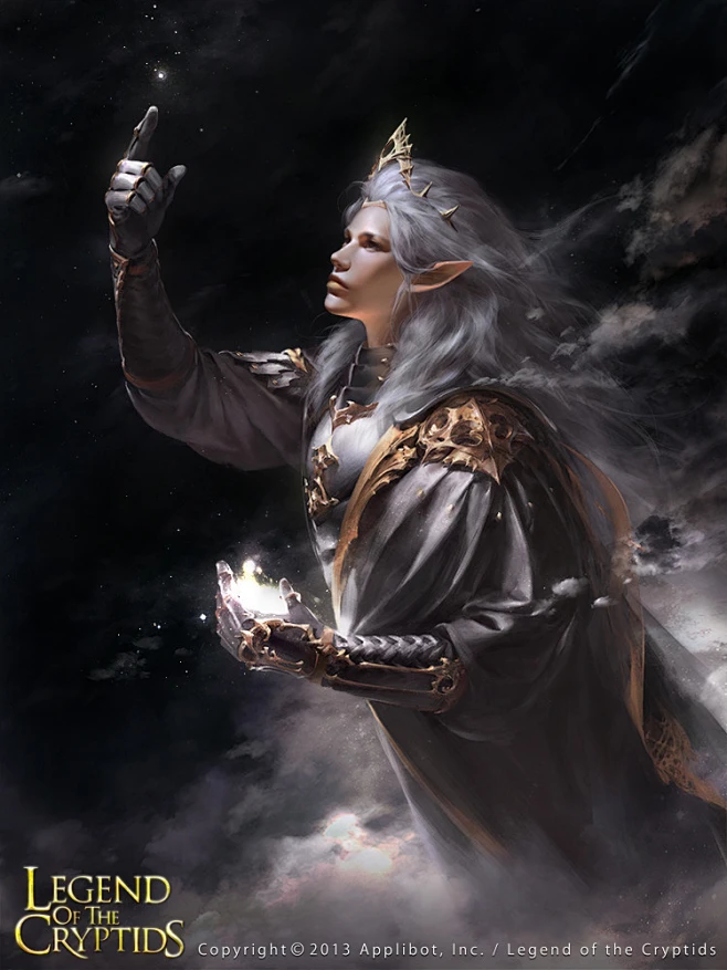 万智牌卡牌插画Legend of the cryptids来自cgbook.cn (877)-花瓣网