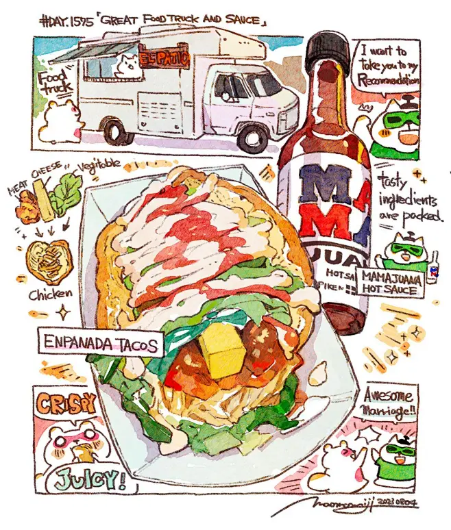 插画师：Maomomji-花瓣网