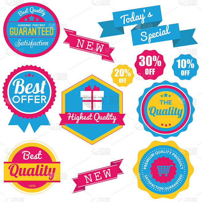 Web stickers, banners and labels. Sale arrow tag i