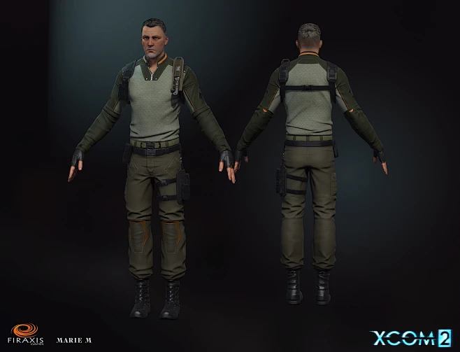 XCOM2, Central Officer Bradford, Marie-Michelle Pepin : Freelance ...