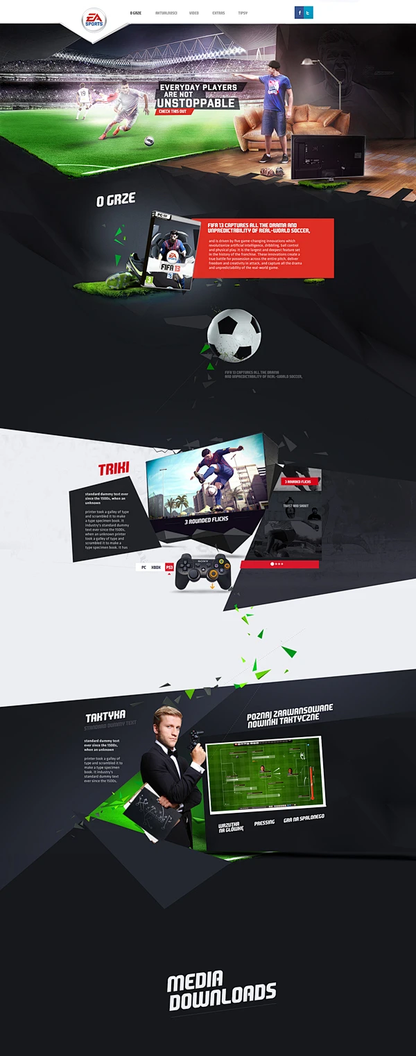 Fifa 2013 on Behance-花瓣网