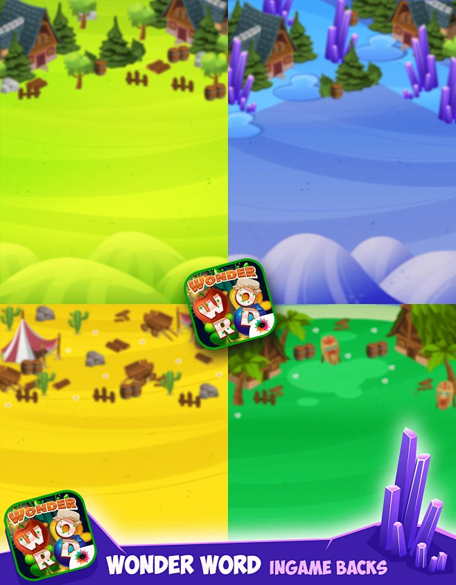 wonder word ui-花瓣网
