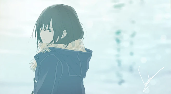 「NEW LIFE」/「loundraw」[pixiv]-花瓣网