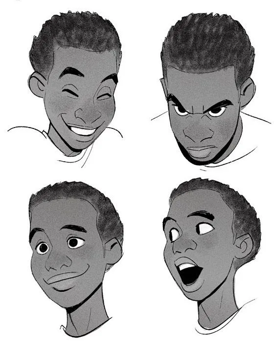 Spider-Man: Into the Spider-Verse” character-designs by Shiyoon Kim-花瓣网
