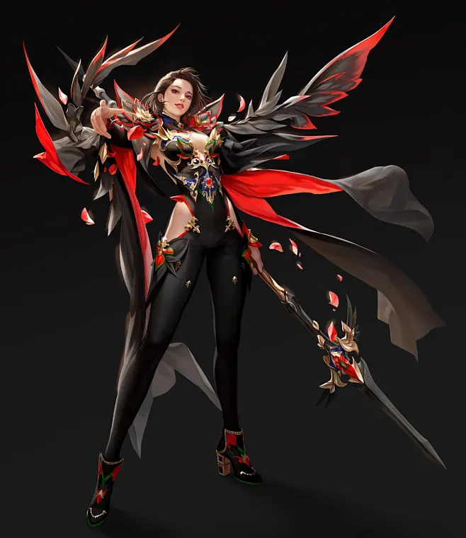 【TaeKwon_Kim】Goddess (ver.Black)-花瓣网