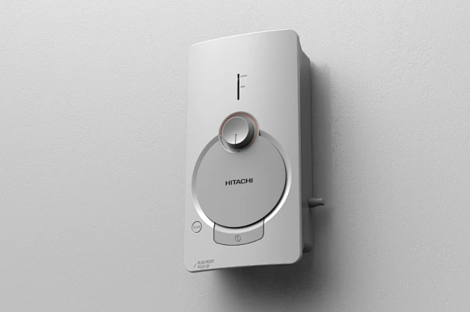 Sleek Hitachi-inspired shower heater concept simplifies the process of ...