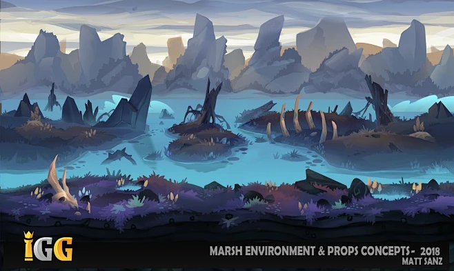 Matt Sanz : Senior Visual Development Artist @ EAM-花瓣网