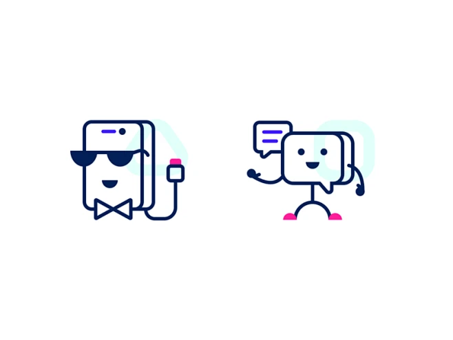 Icon Friends ui landing page icons brand brand identity icon branding ...