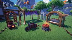 {游戏系列}美国 Palia（UI，角色，场景）-花瓣网|陪你做生活的设计师 | ，场景）
