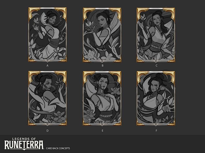 Legends of Runeterra - Characters Card backs, Marie Magny : Concept art ...