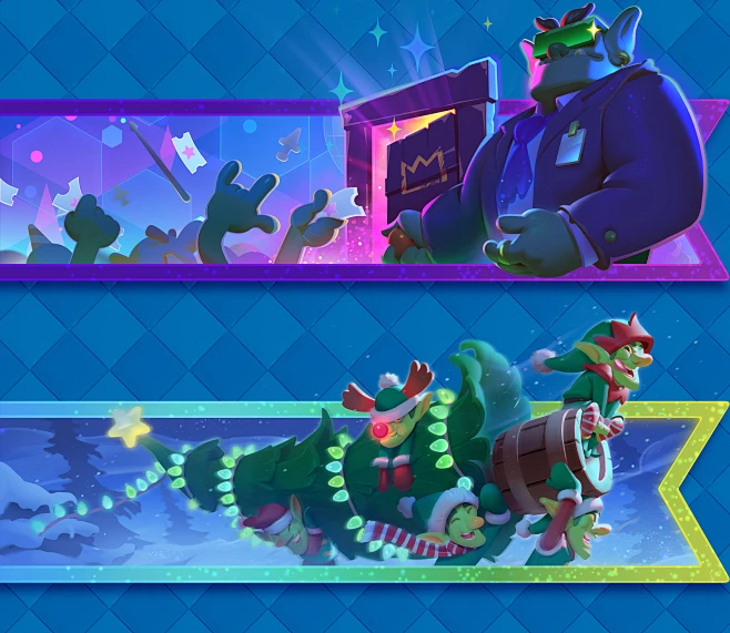 Battle Banners for Clash Royale-花瓣网