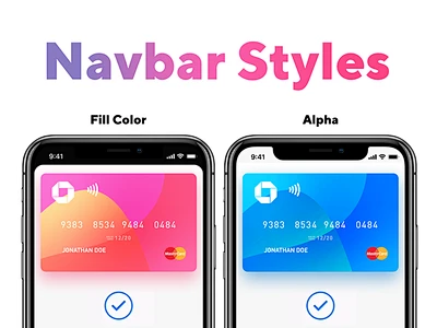 Navbar Styles iPhone x-花瓣网