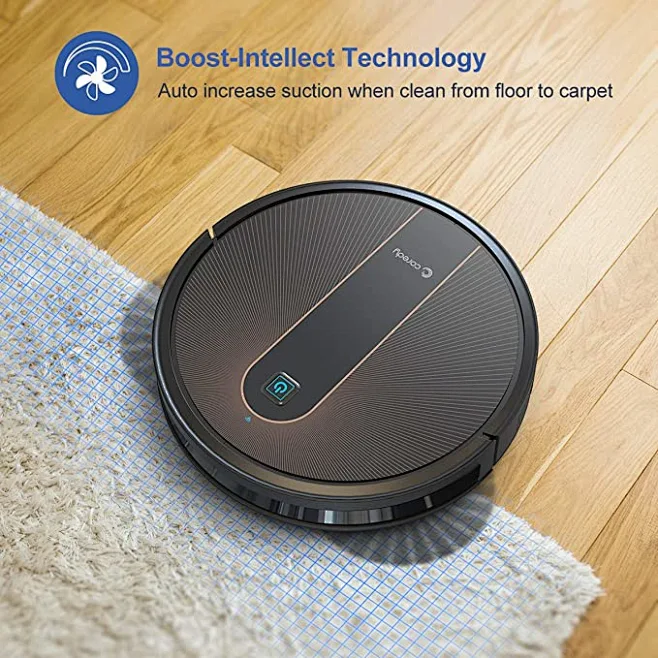 Amazon.com - Coredy R750 Robot Vacuum Cleaner, Compatible with Alexa ...