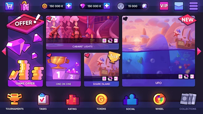 game art design interface , Sergey Pustovalov : game art design ...