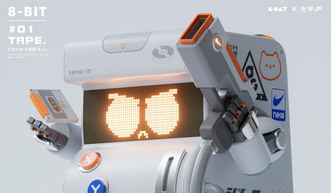 8-BIT on Behance-花瓣网