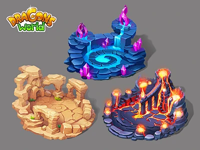 Dragons' World-花瓣网