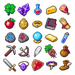 RPG items set by Phoenix-849.deviantart.com on @DeviantArt-花瓣网