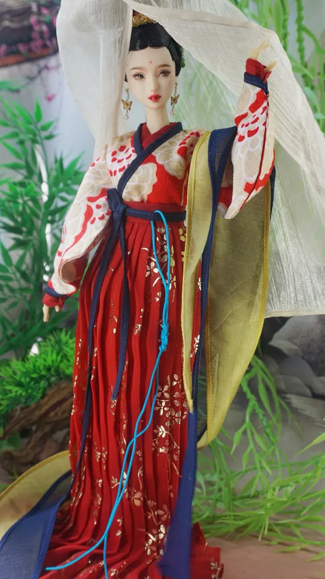 obitsu ob中胸 古装娃衣 花色 不含帷帽-淘宝网-花瓣网