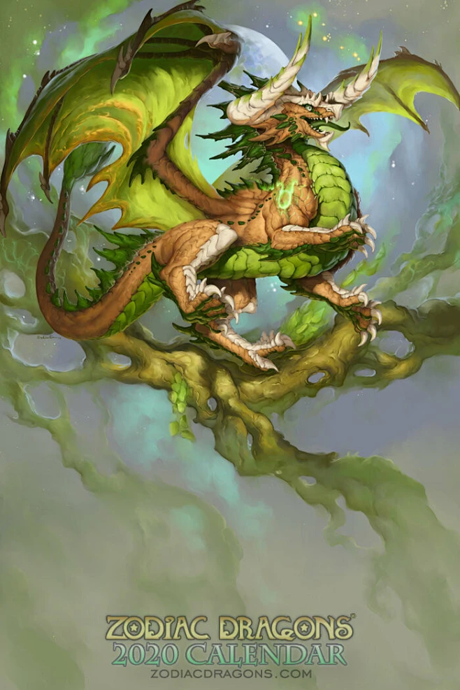 2020 Zodiac Dragons Calendar Taurus, Christina Yen : 2020 Zodiac Dragon ...