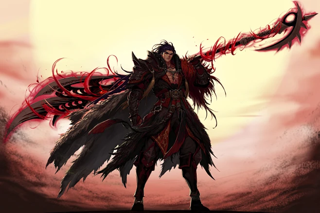 DNF全职业三觉立绘（部分立绘重做）-日韩画风-微元素 - Element3ds.com!-花瓣网