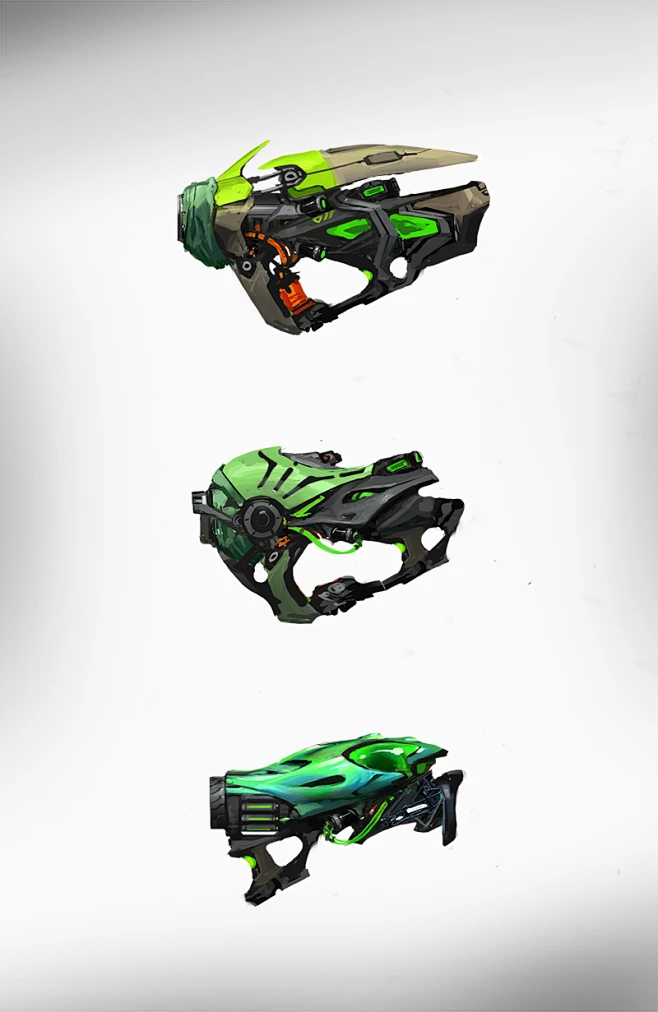 Concept Art UT4 Visual Style Development-花瓣网