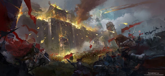 Chinese battlefield-花瓣网