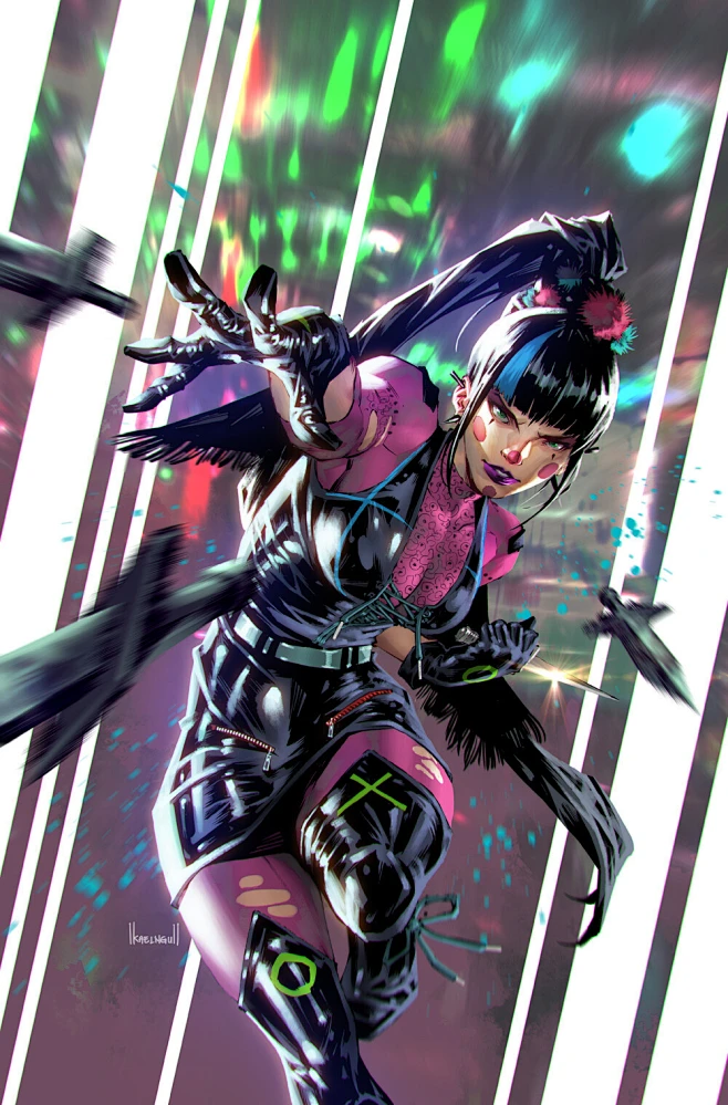 Punchline #1, Kael Ngu : I had an opportunity to illustrate a Punchline ...