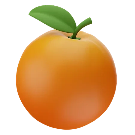 Orange 3D Icon