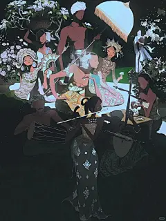 原创画师｜Antonio Reinhard Wisesa - 小红书-花瓣网