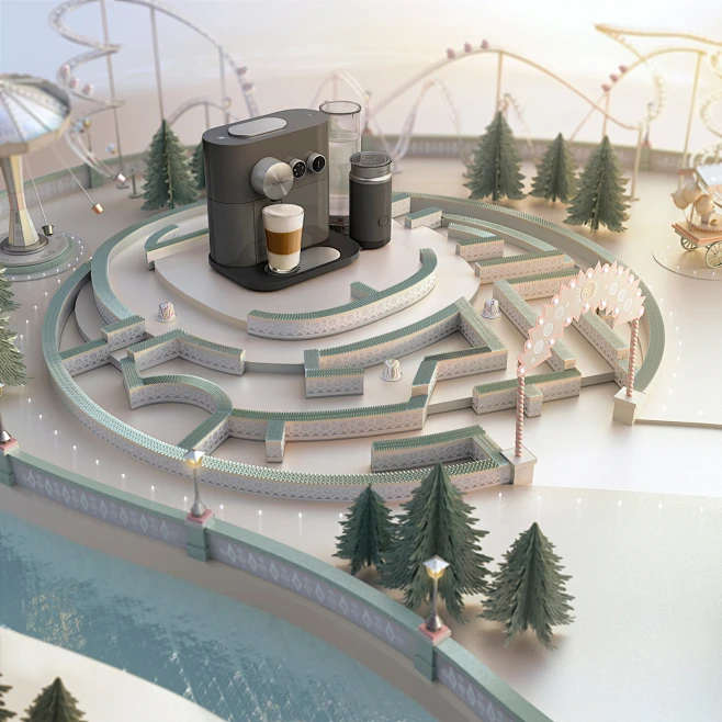 Nespresso Holiday Joy : For Nespresso's latest Holiday campaign, we ...