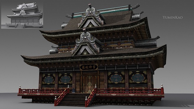 Japanese style building