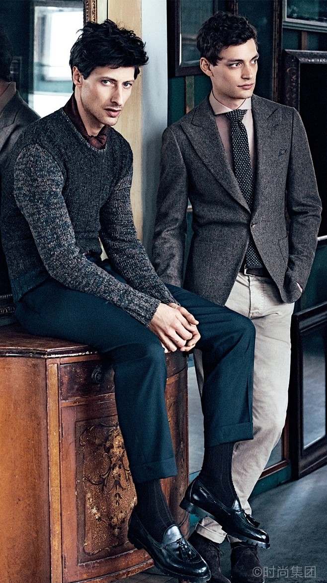 秋冬男装时尚大片 #型男# #时尚# #男模# #欧美# #西装#服装