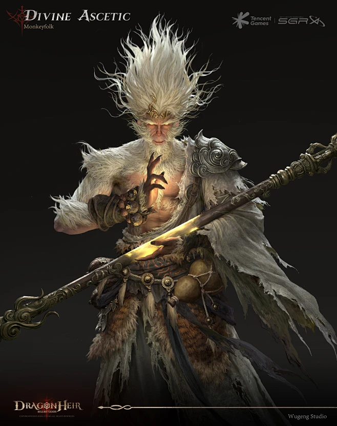 Concept Art for Dragonheir: Silent Gods-花瓣网
