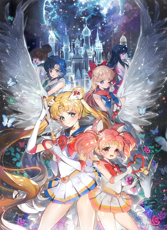 【今日动漫】美少女战士-花瓣网