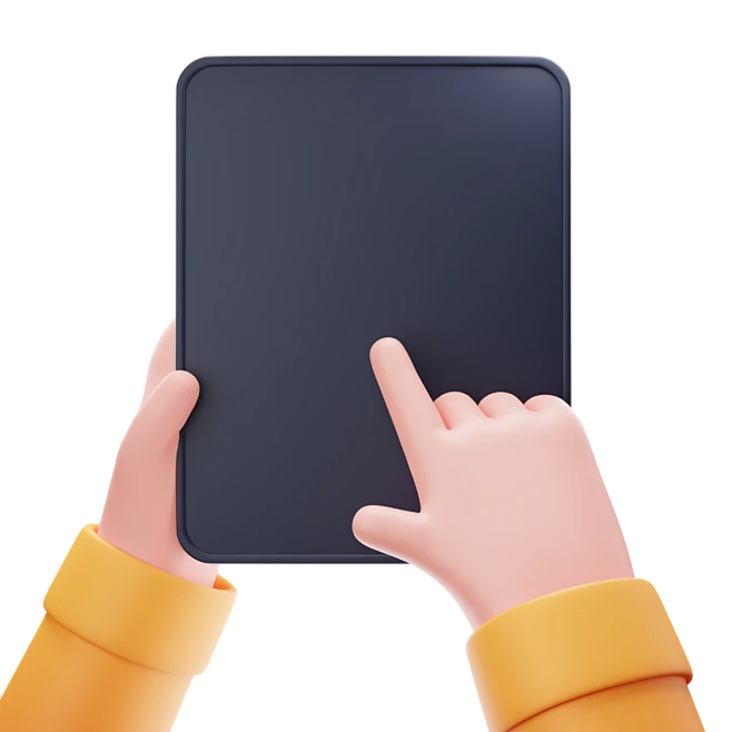 iPad Pro Vertical Holding Tapping -花瓣网