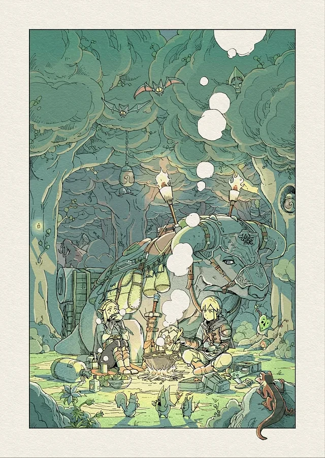 [BotW2] Art by ユキフル-花瓣网