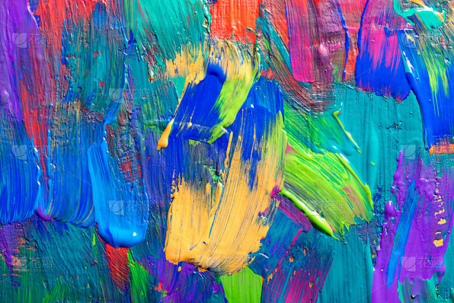 抽象艺术背景。手绘背景