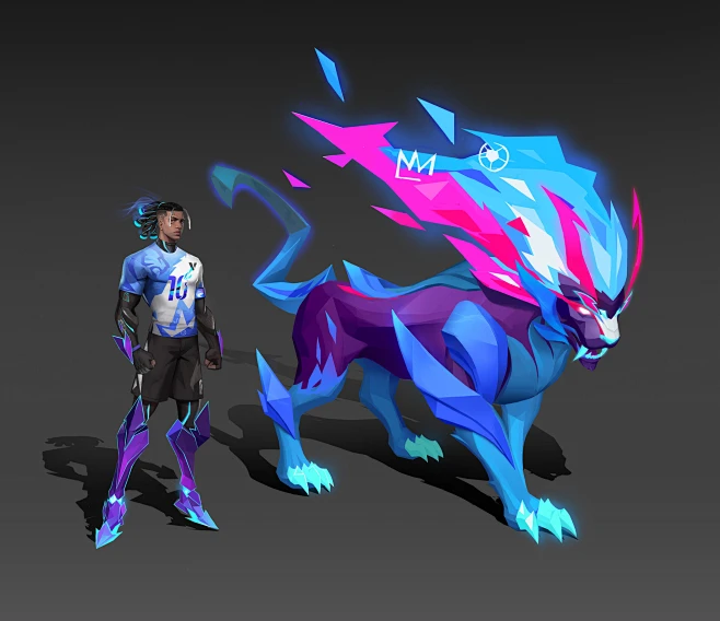 Raz Super Striker 皮肤聚光灯 - Garena AOV（Arena of Valor）-花瓣网